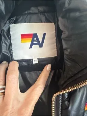Aviator Nation | Jackets & Coats | Aviator Nation Black Puffer Jacket ...